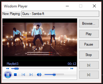 Wisdom Mini Player | SourceCodester